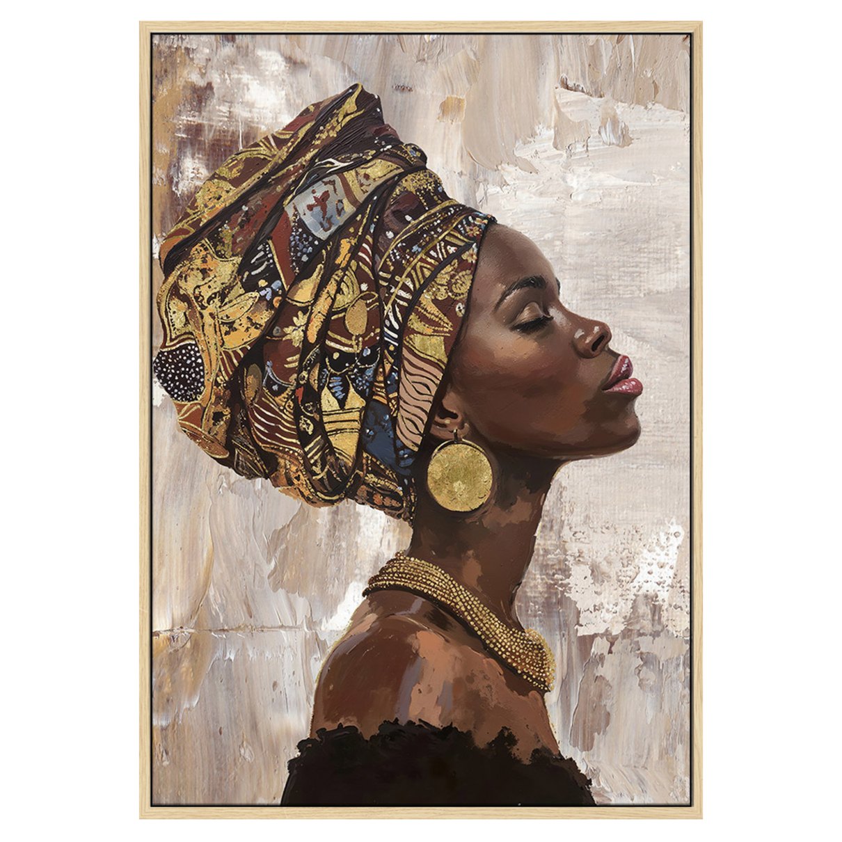 Obraz na plátne s rámom GIRL XVI 70x100 cm | Sconto