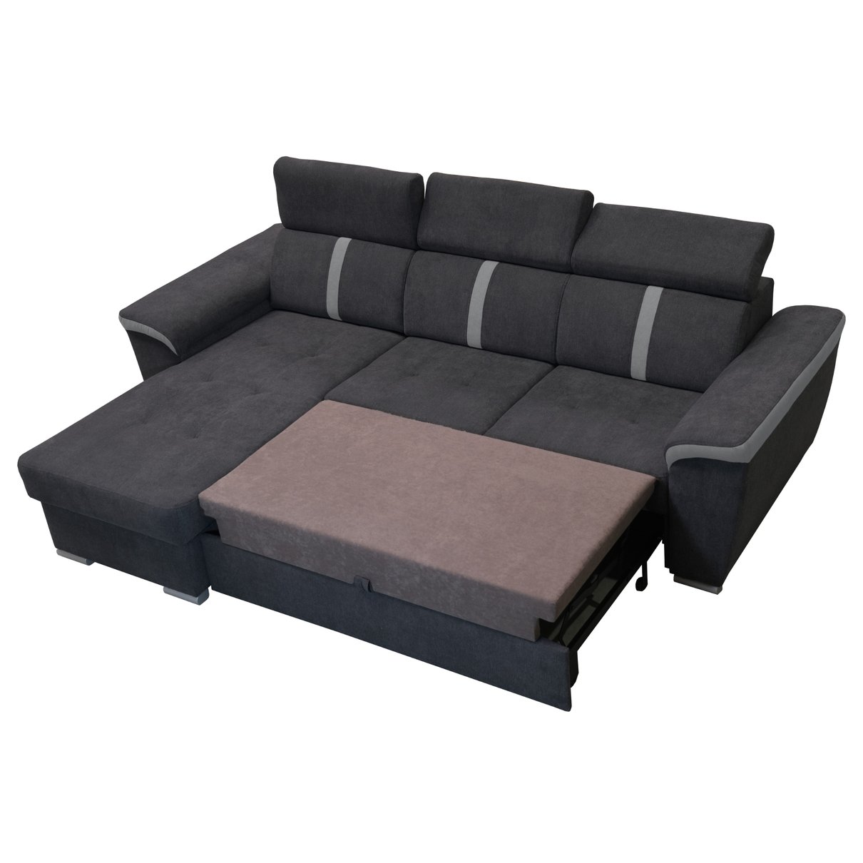 Sedacia súprava INFINITY II čierna/sivá | Sconto