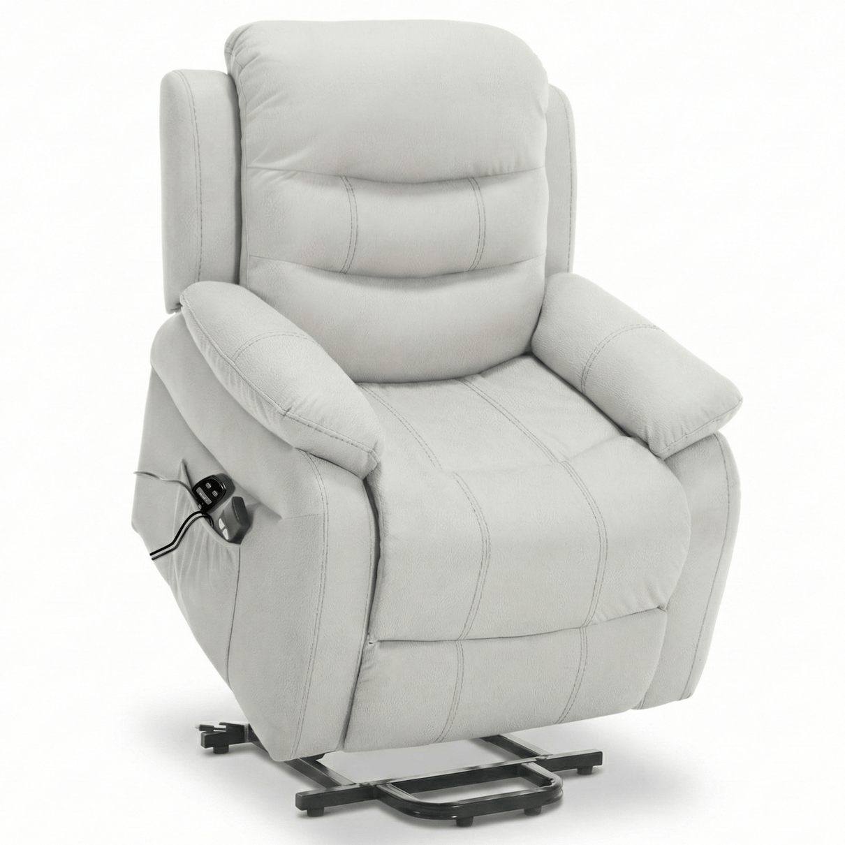 Relaxačné TV kreslo JIMMY III svetlosivá | Sconto