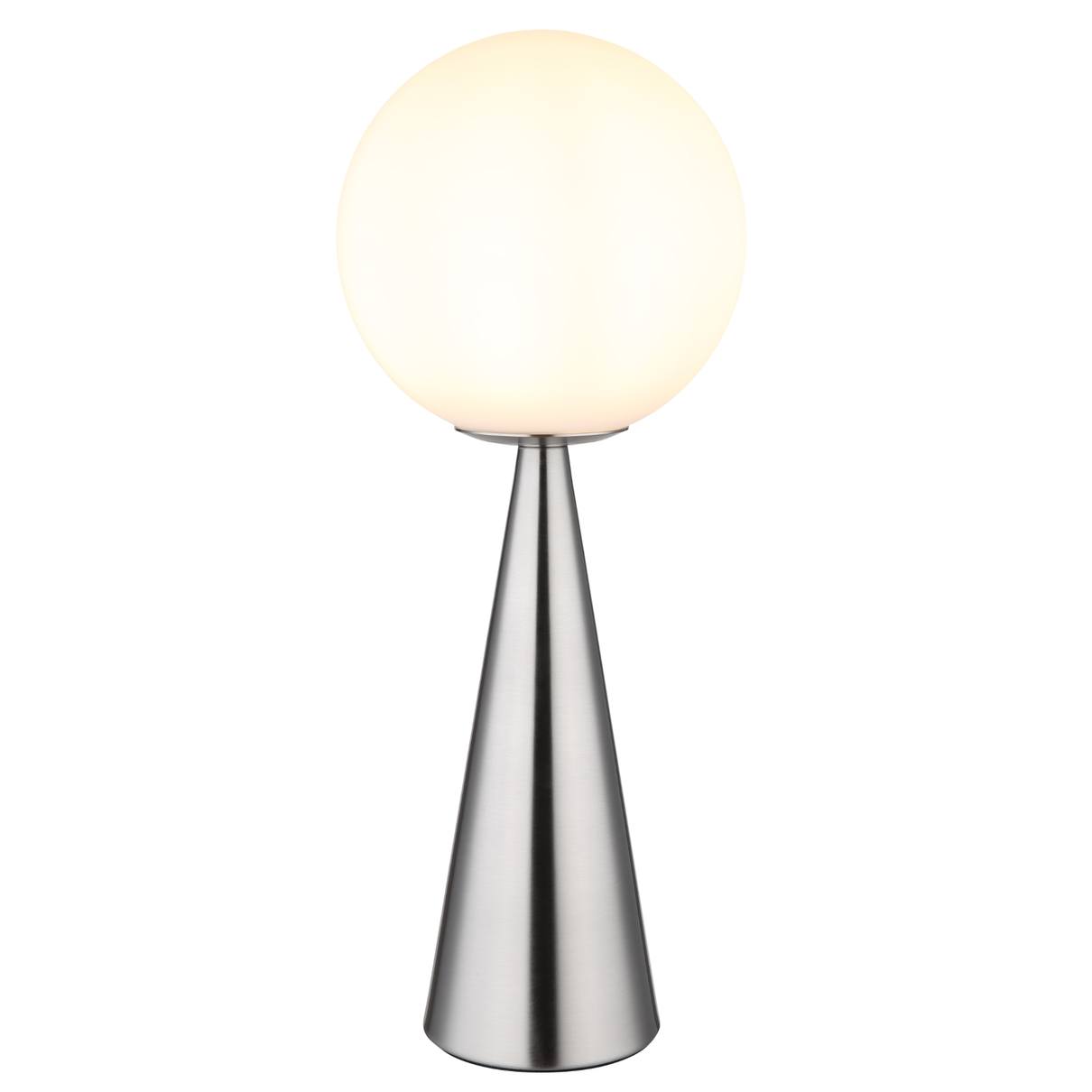 Stolná lampa PINAPL strieborná | Sconto